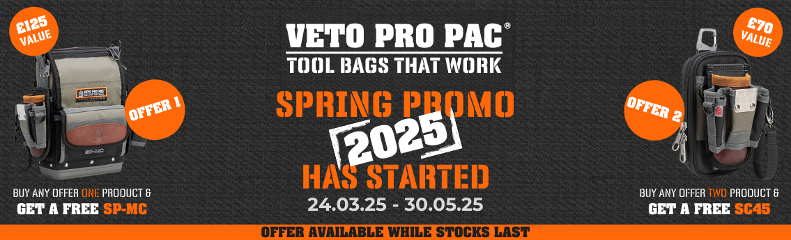 Veto Spring Promotion 2025 on Power Tool Centre