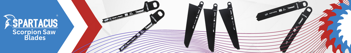 Spartacus Scorpion Saw Blades, Spartacus on Power Tool Centre